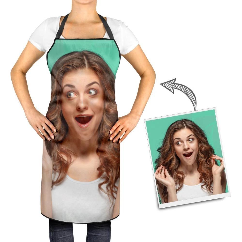 Custom Photo Aprons Personalized Kitchen Cooking Apron | MadeMine