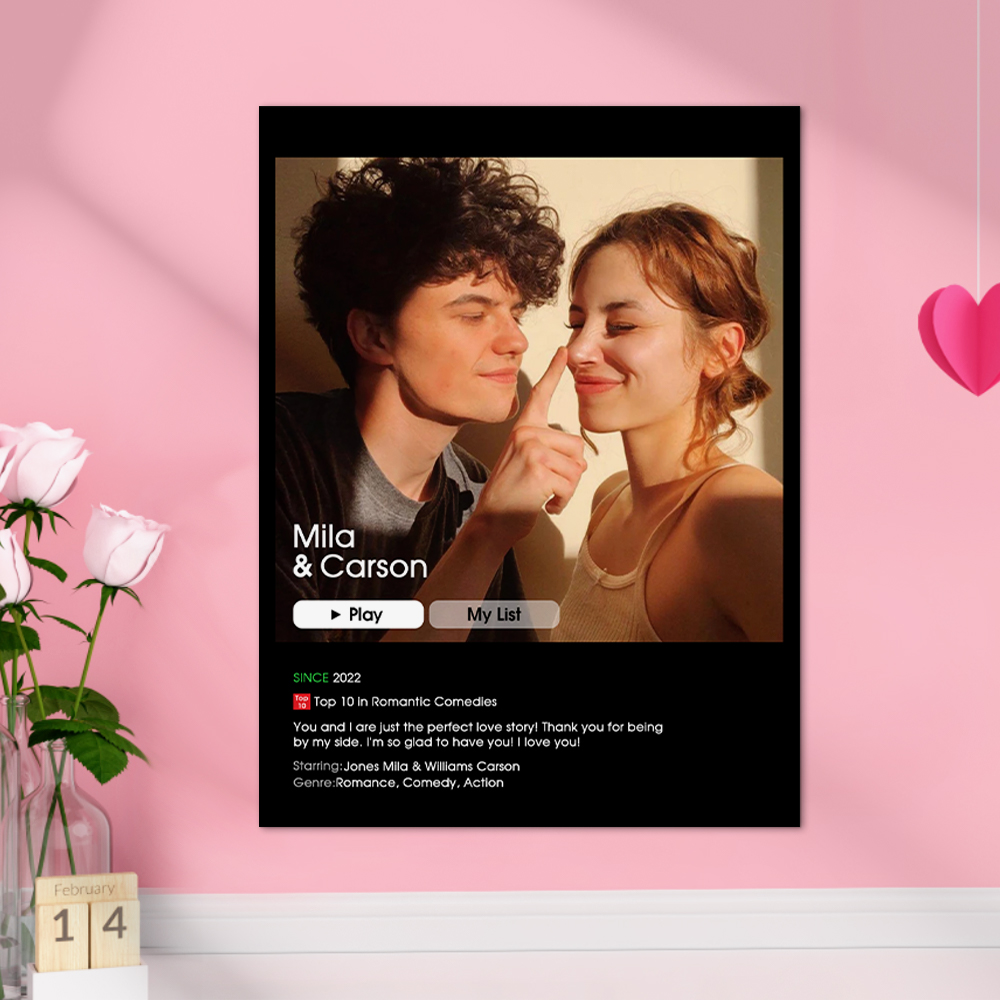 Custom Movie Poster Personalized Wall Art Print Poster | MadeMine